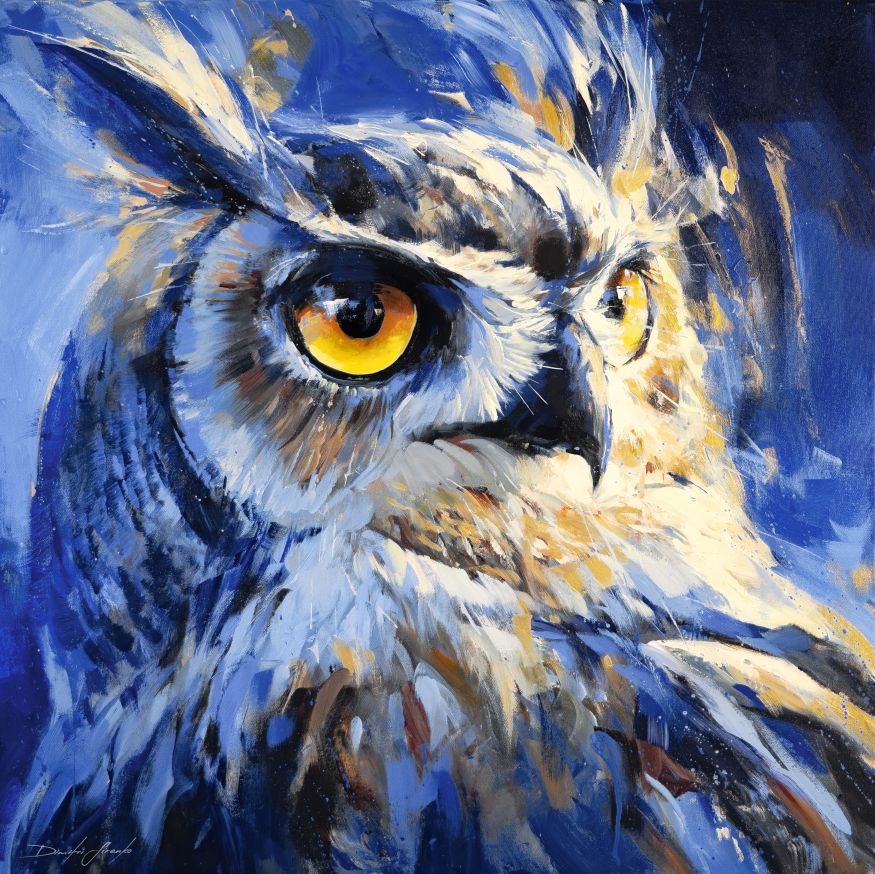 Incredible Owl Art | Western Wildlife Animal Prints | Dimitri Sirenko ...